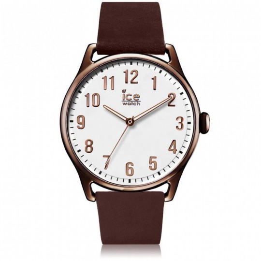 Montre Homme Ice Watch City Classic Brown White Large 013047 ...