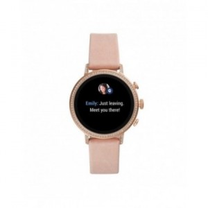 Fossil Femme Montre connectée Digital Quartz avec Bracelet Silicone ...