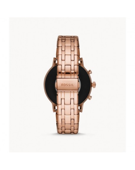 Fossil Femme Montre connectée Digitale Quartz avec Bracelet Acier ...