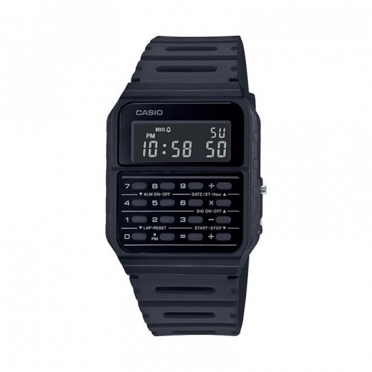 Casio Montre Mixte Calculatrice Résine Noir CA-53WF-1BEF ...