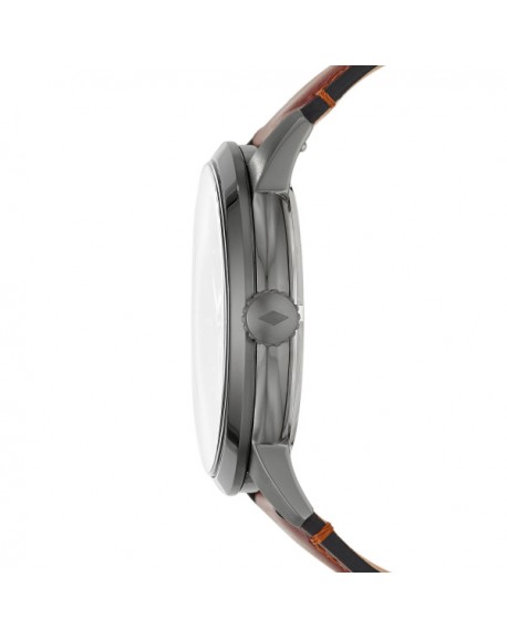 Fossil Homme Montre Automatique Bracelet Cuir Marron ME3181 ...