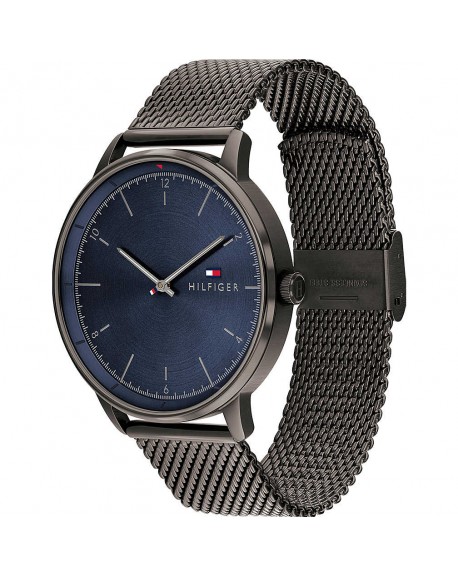 Tommy Hilfiger Hendrix Montre Homme Acier PVD Gris Milanais 1791878