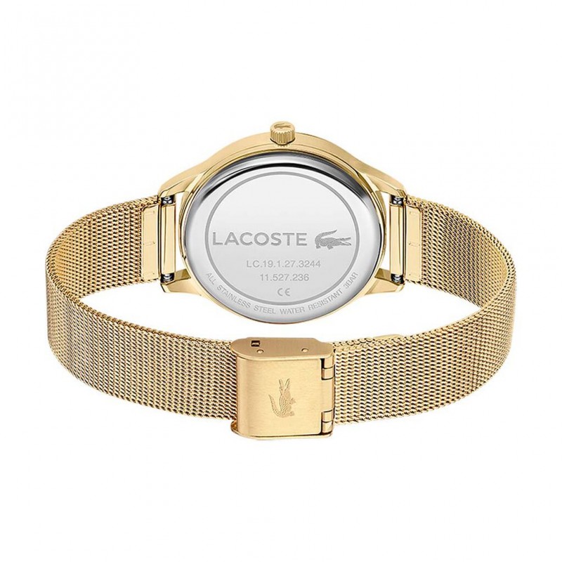 Lacoste Montre Femme Acier Doré Milanais 2001185