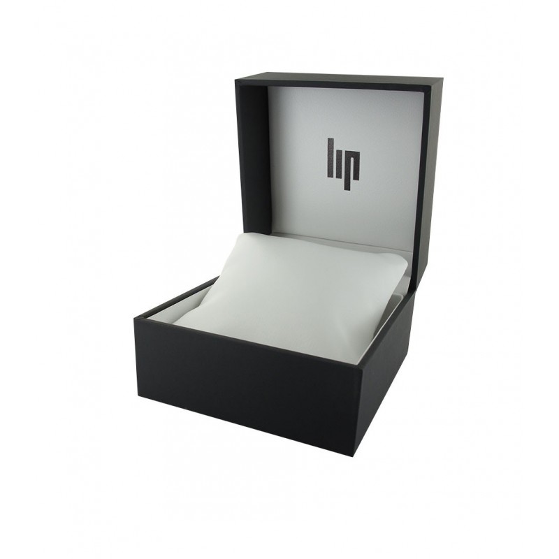 LIP Mach 2000 Mini Montre Femme Acier Cuir Bleu 671195 - GperduMesAiguilles.com