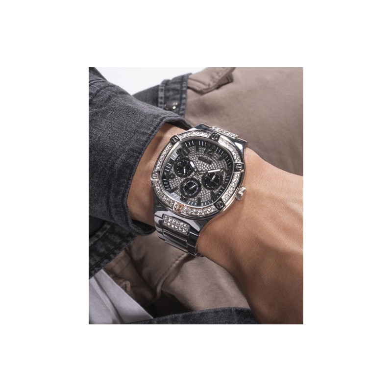 Guess Duke Montre Multifonction Homme Acier GW0576G1 - GPerMesAiguilles.com