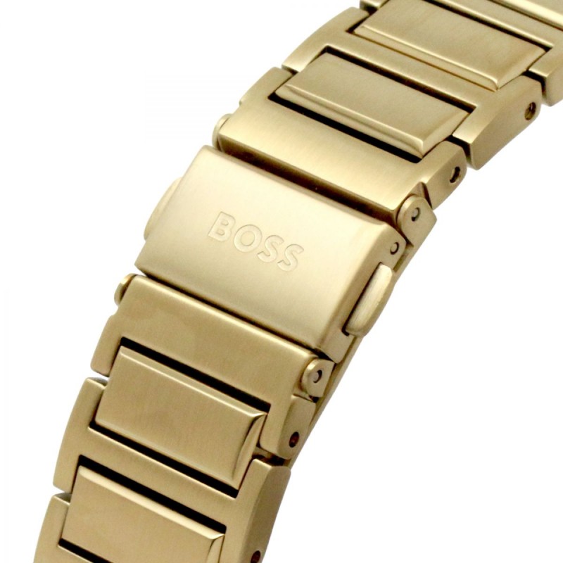 Boss Steer Montre Femme Acier Doré 1502672 - GPerduMesAiguilles.com
