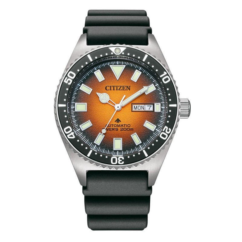 Citizen Promaster Montre Homme Automatique Acier Silicone Noir NY0120-01ZE - Gperdumesaiguilles